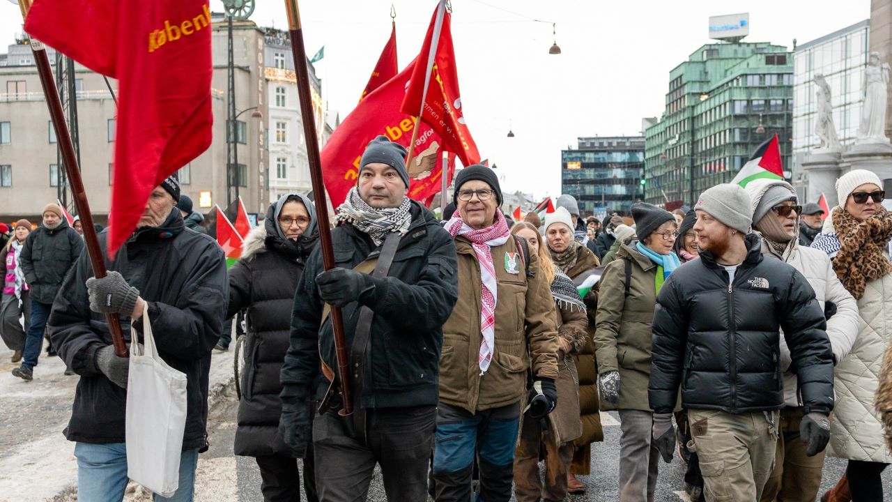 3F fagforeninger udsender Gaza appel - 3F