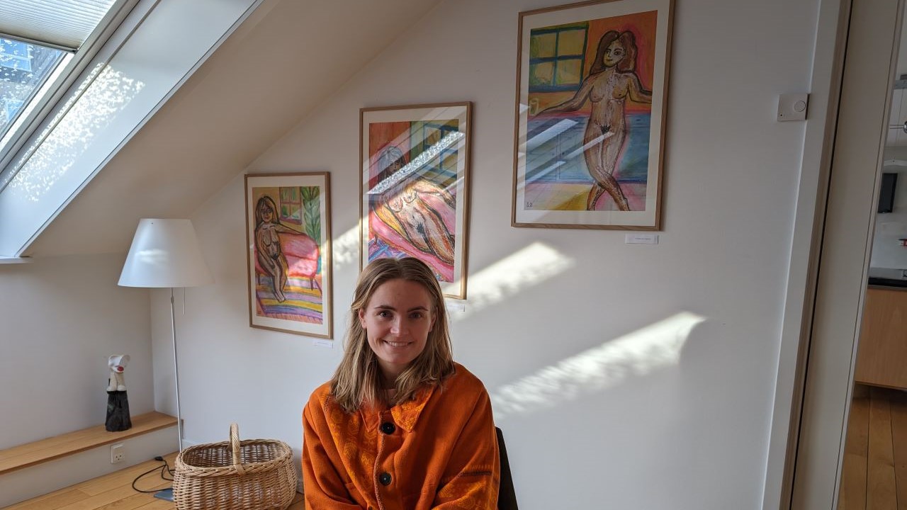 Sophie Ohmsen udstiller i 3F Kastrup - 3F