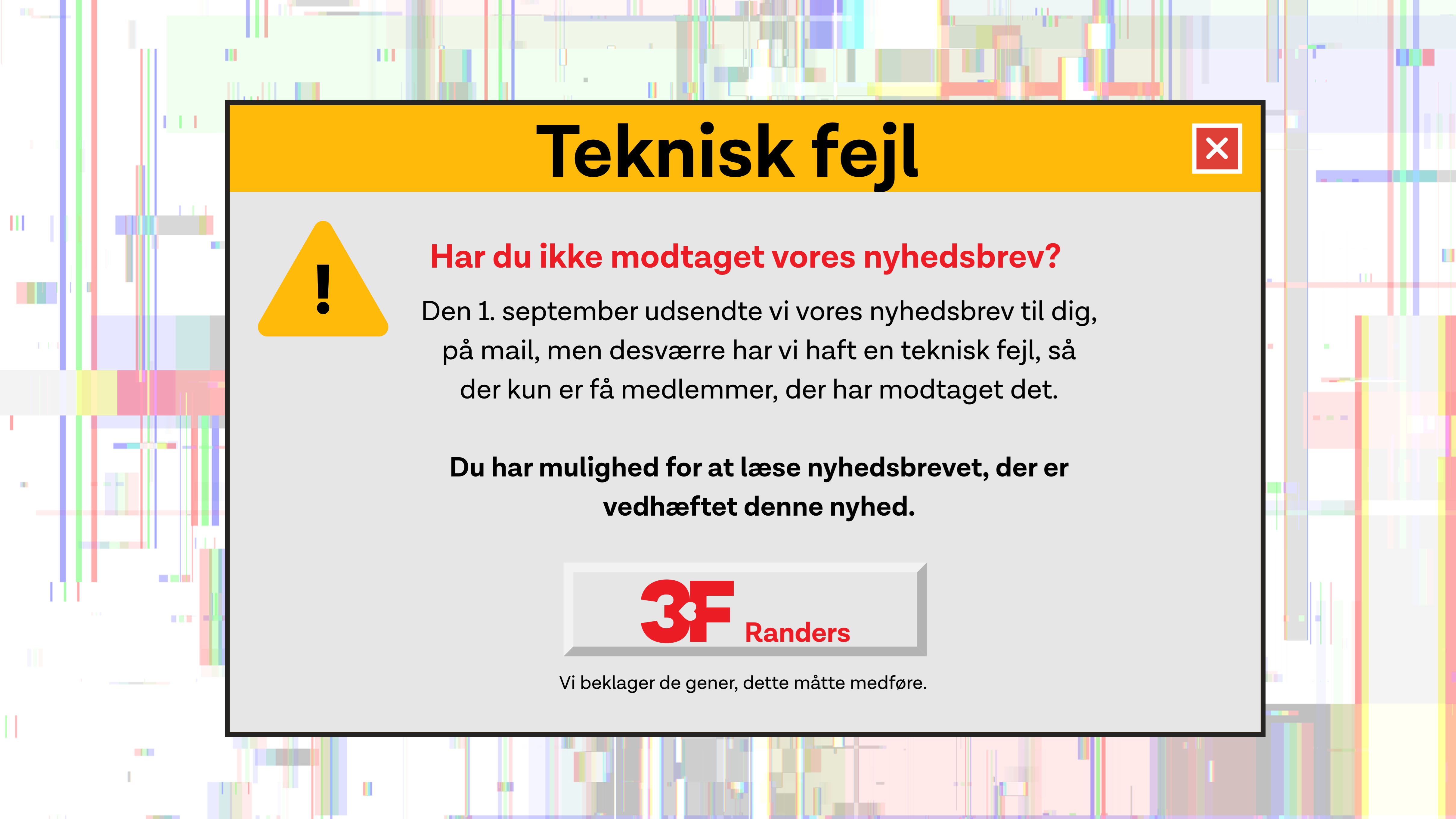 Nyt og relevant fra 3F Randers - 3F