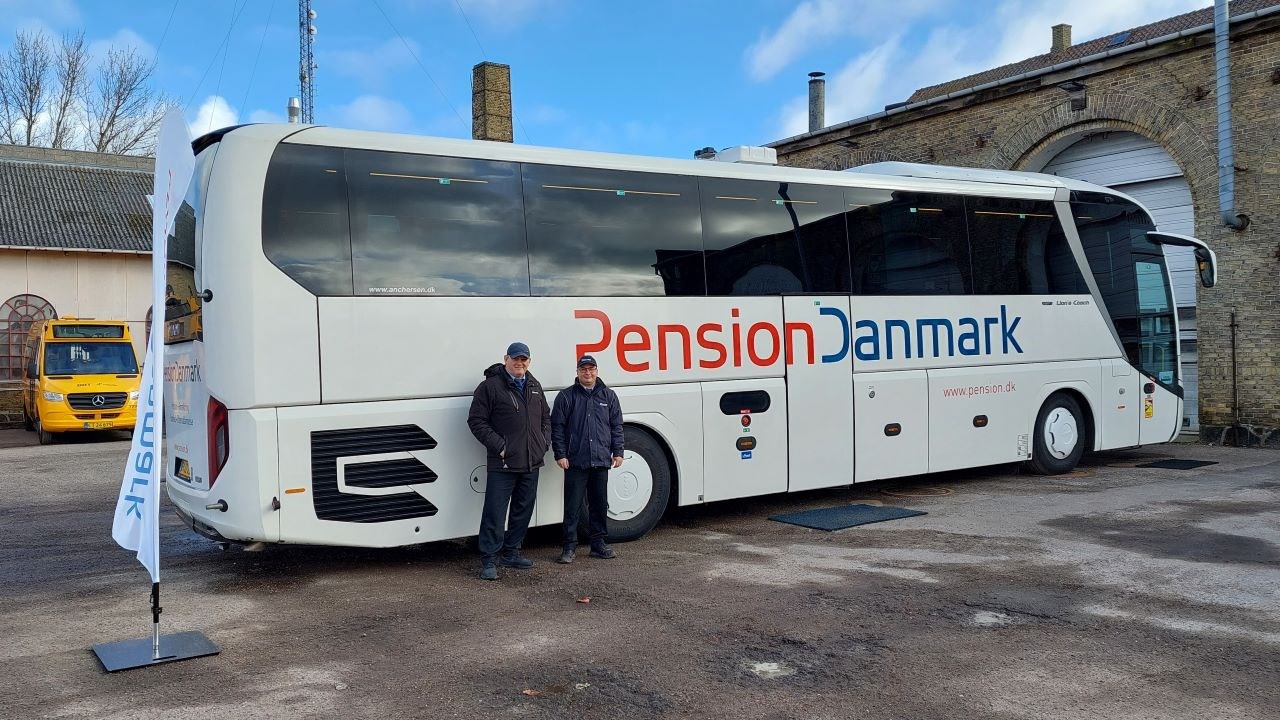 Kruses Busser på garageanlægget i Maribo har benyttet sig af, at få ...